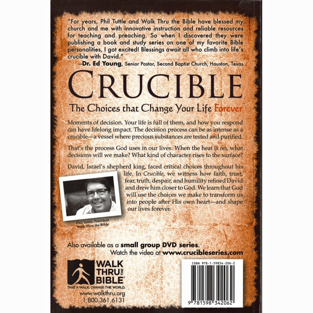 Crucible Paperback Book - WorldTeach™ Ministries Philippines, Inc.